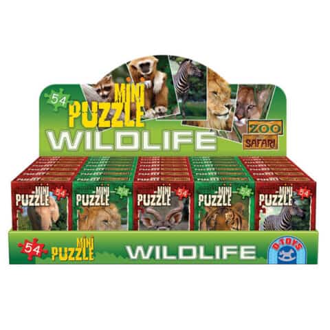 Wildlife Zoo Safari Mini Puzzles | Puzzles | Shop VZDS